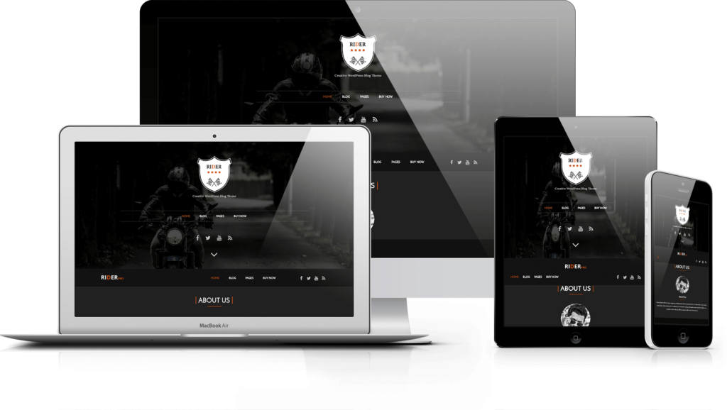 Rider WordPress Theme | FasterThemes