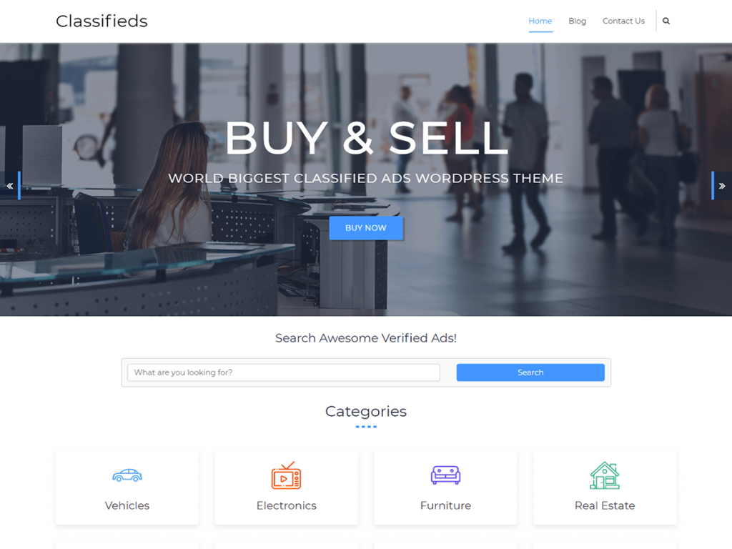Best Classifieds WordPress Theme | FasterThemes